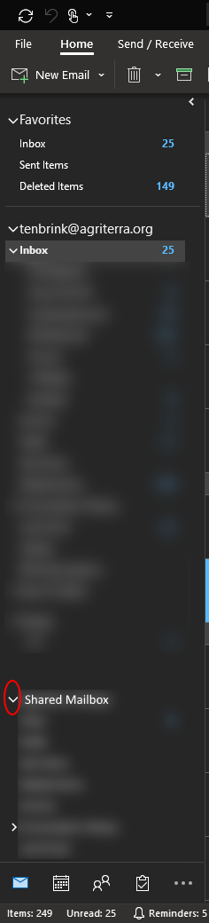 How to add a shared mailbox to Outlook – Support center